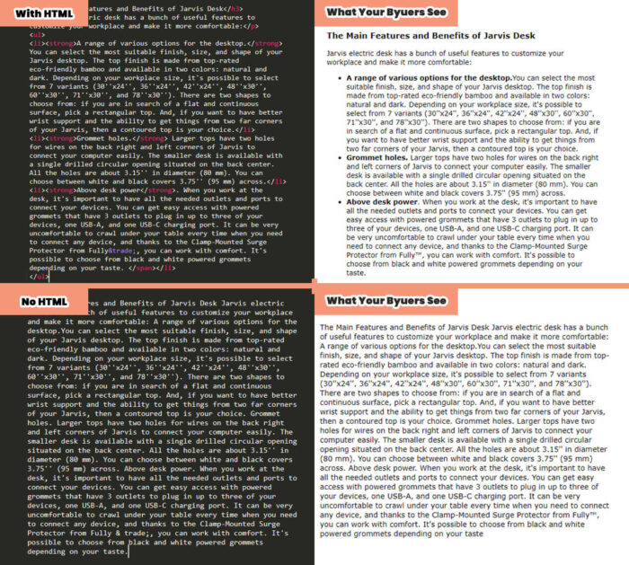Amazon Product Description HTML Tags | Optimize Your Listings